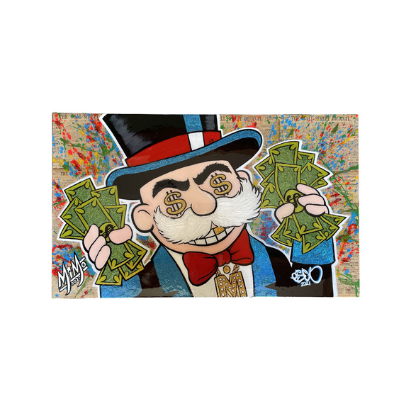 The Bowen Art Reserve | Art | Greedy Monopoly Mike Mozart Mimo And Eco ...